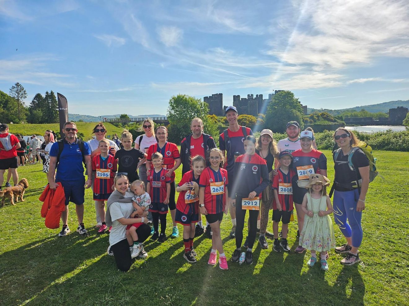North Cardiff Cosmos FC Members Raise £1,641 in Caerphilly 2K and 10K ...